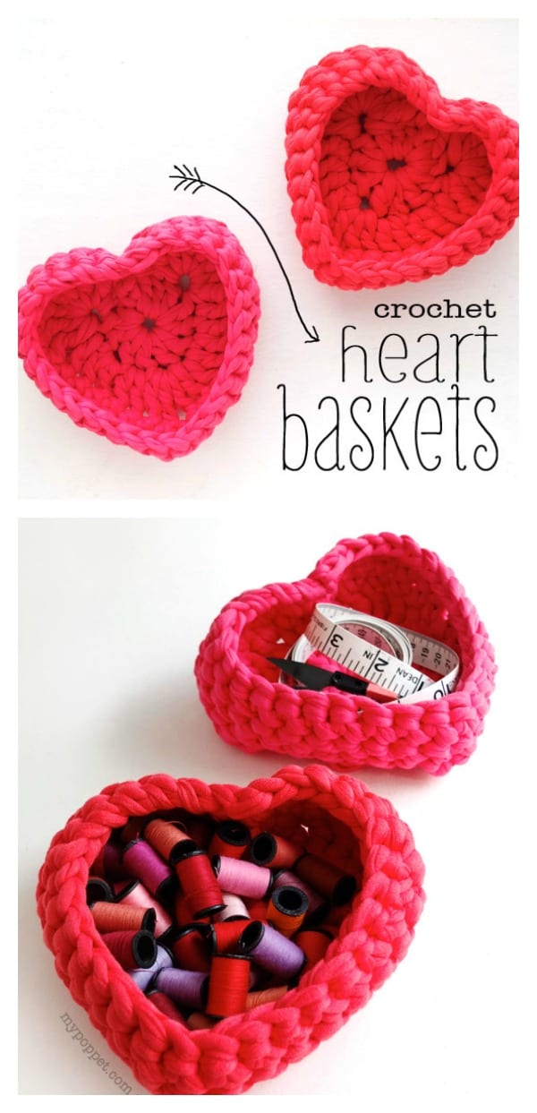 14 Crochet Projects to Make for Valentine's Day • Sewrella