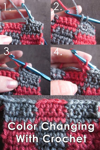 5 BEST Ways to Change Color in Crochet • Sewrella