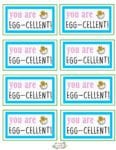 Bon Bon Easter Eggs & Egg-cellent Printable! • Sewrella