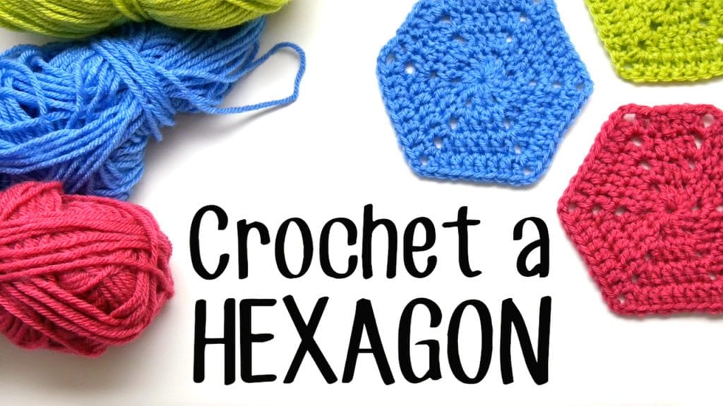 How to Crochet a Hexagon • Sewrella