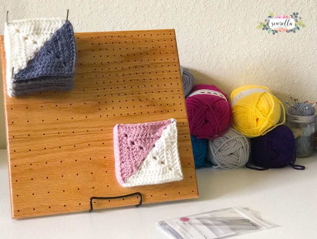 How to Block Crochet Granny Squares • Sewrella