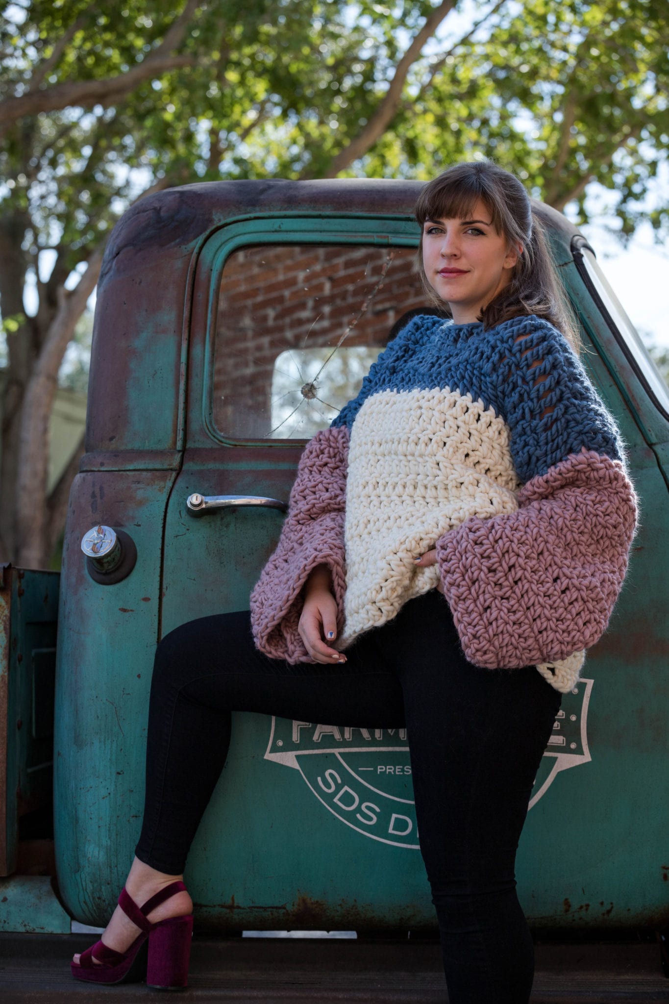 Crochet Handy Dandy Jumper Kit (with Wool and the Gang!) • Sewrella