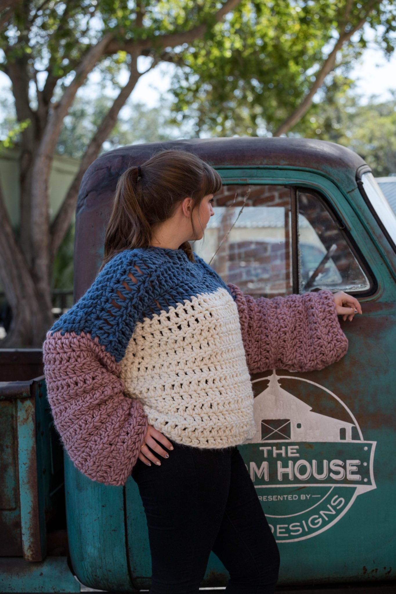 Crochet Handy Dandy Jumper Kit (with Wool and the Gang!) • Sewrella