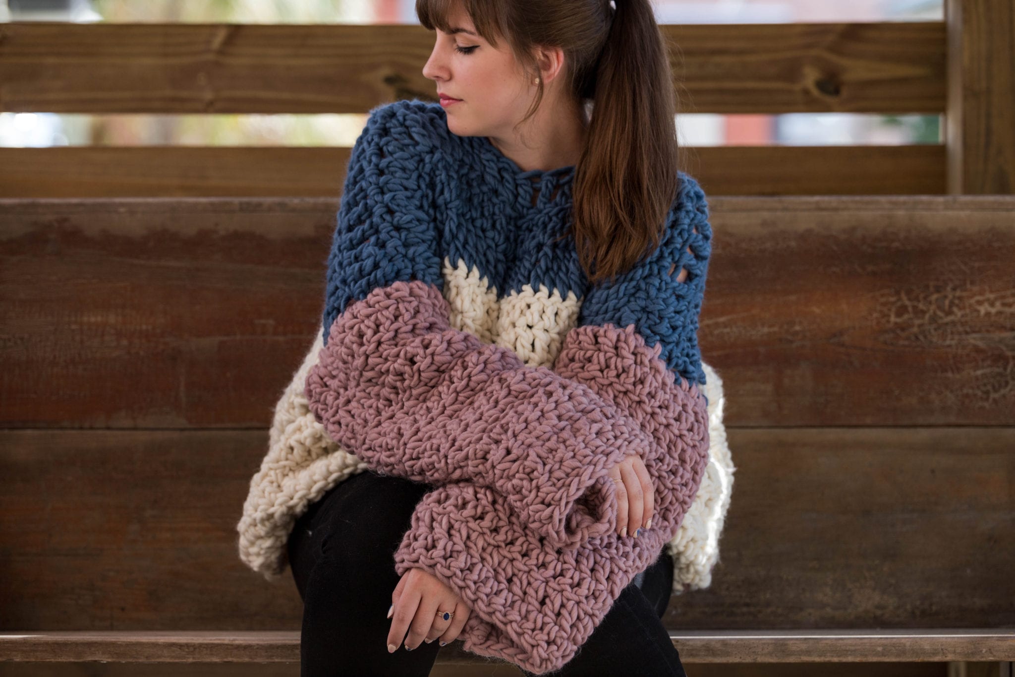 Crochet Handy Dandy Jumper Kit (with Wool and the Gang!) • Sewrella