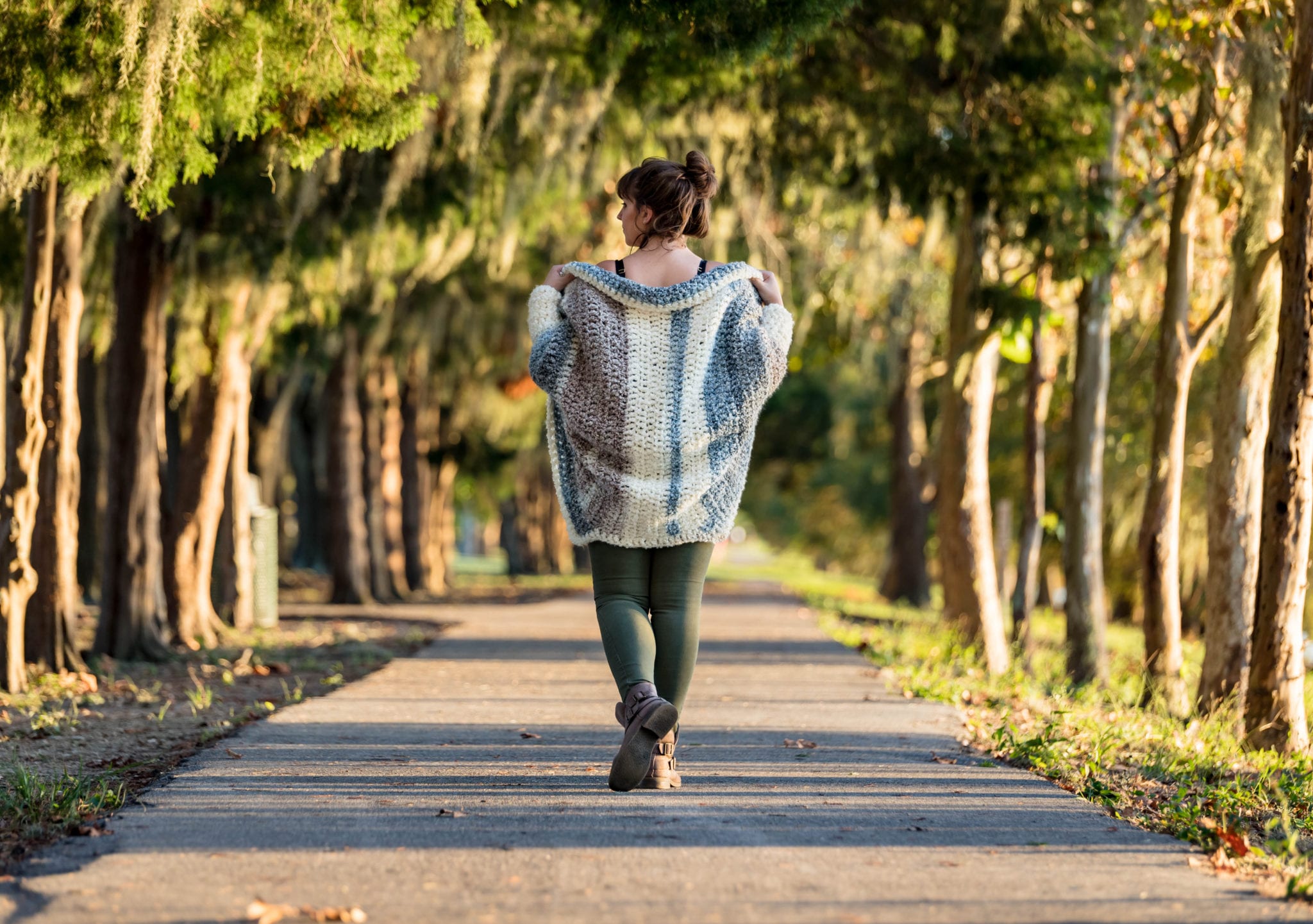 Crochet Cuddler Cocoon Sweater • Sewrella