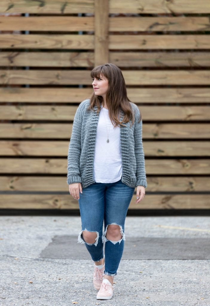 Free Crochet Cardigan Pattern - Everyday Cardigan - Sewrella