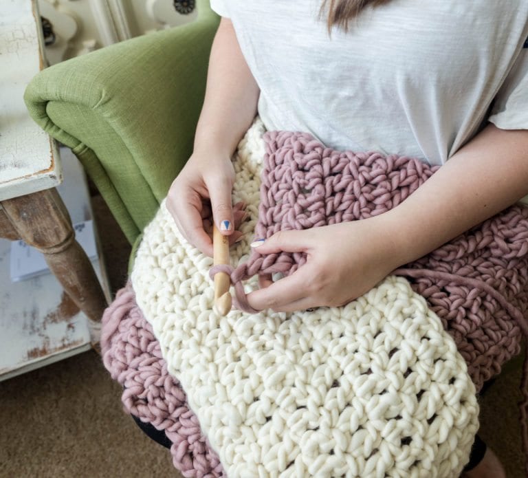 Crochet Handy Dandy Jumper Kit (with Wool and the Gang!) • Sewrella