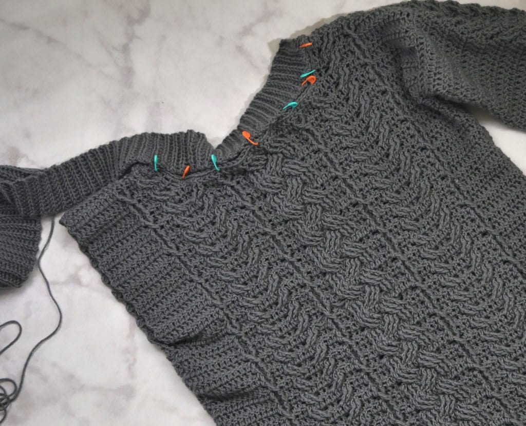 Crochet Heirloom Cabled Sweater • Sewrella