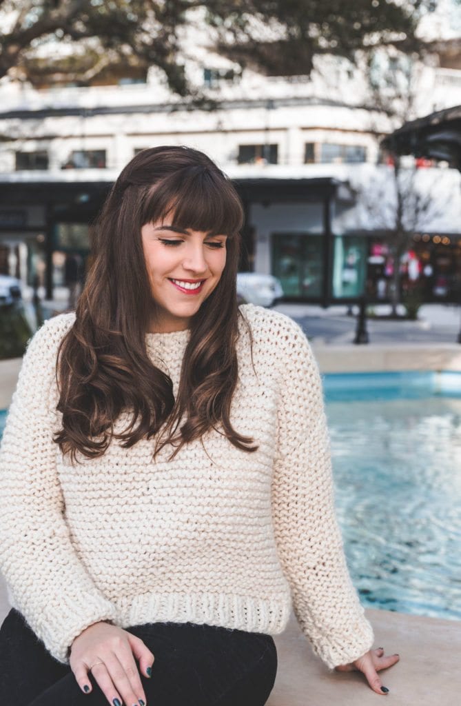 Simple Knit Sweater • Sewrella