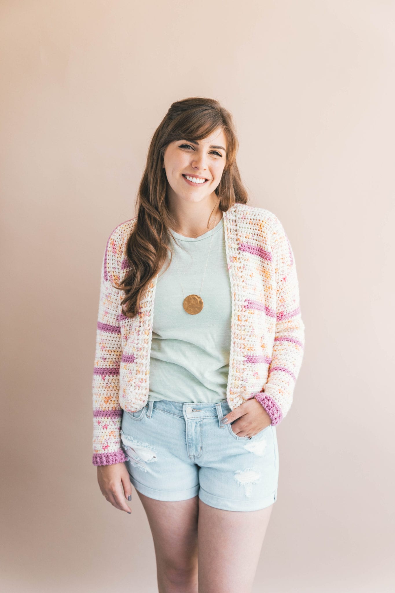 Crochet Confetti Cardigan Kit (with Sewrella Yarn) • Sewrella