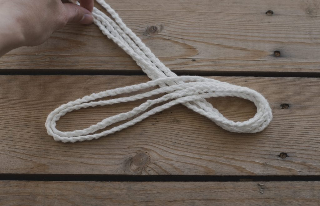 Crochet Chained Infinity Knot Headband • Sewrella