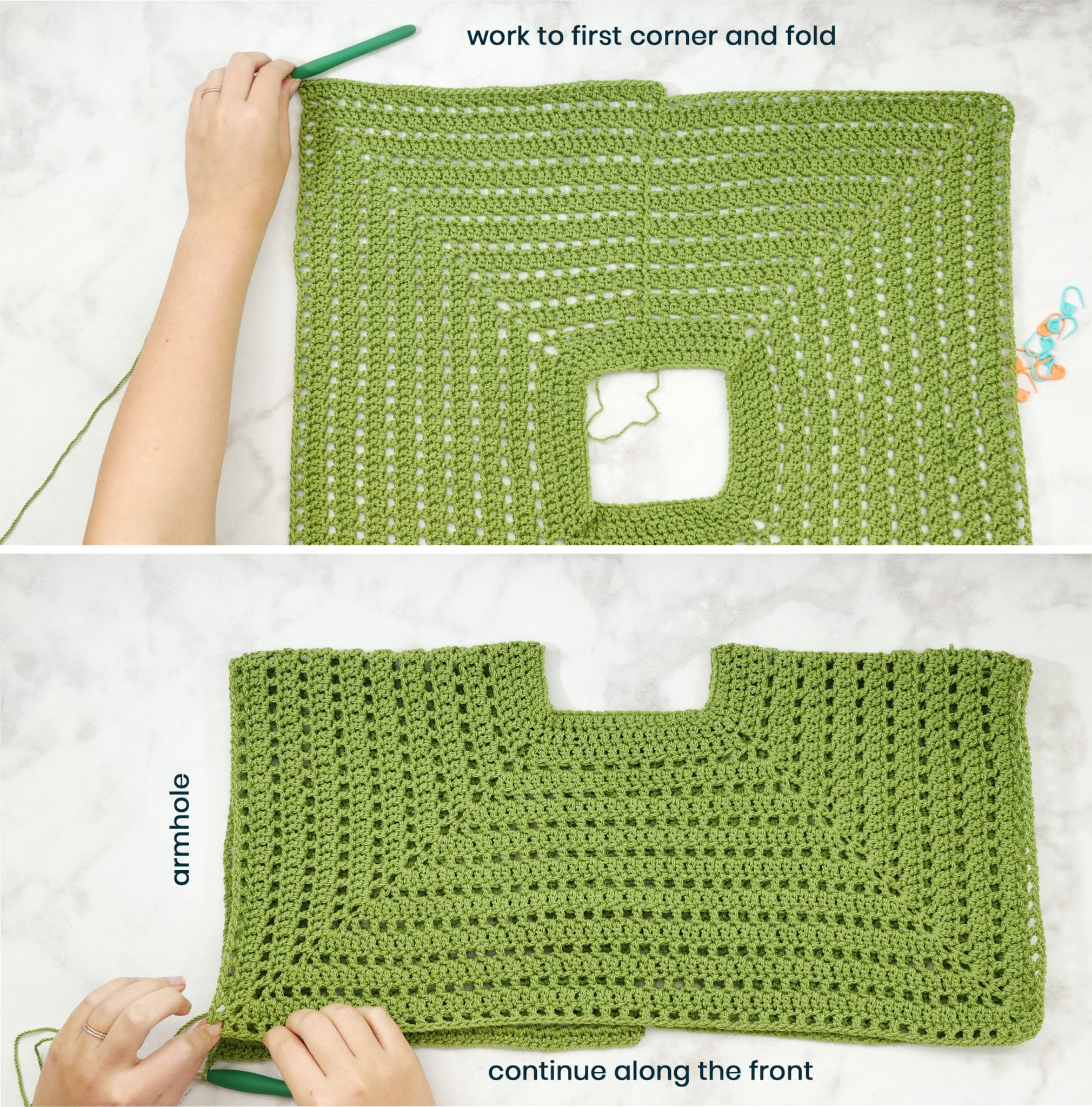 Crochet Yoke Pattern
