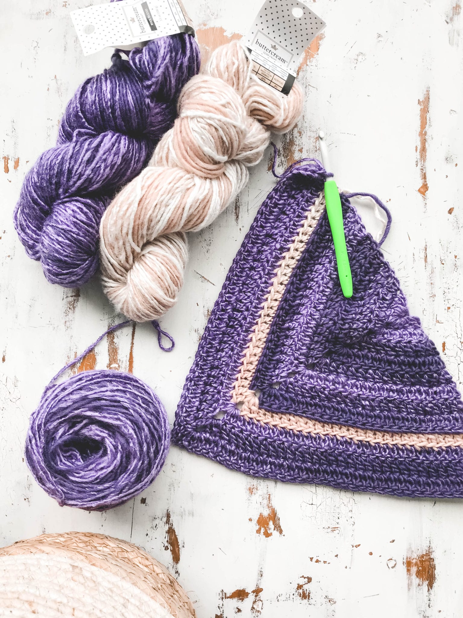 Crochet Gradient Wrap • Sewrella