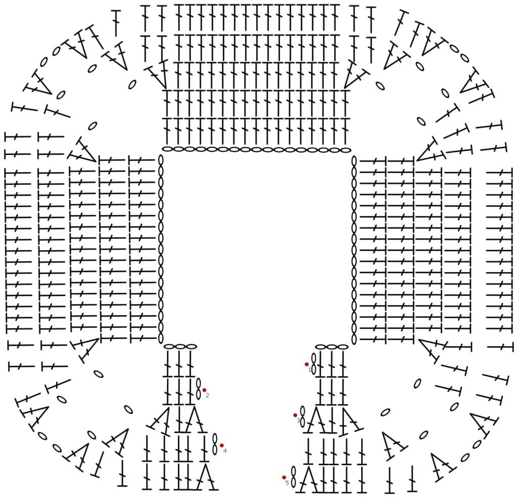 Crochet Slouchy Stripe Cardigan • Sewrella