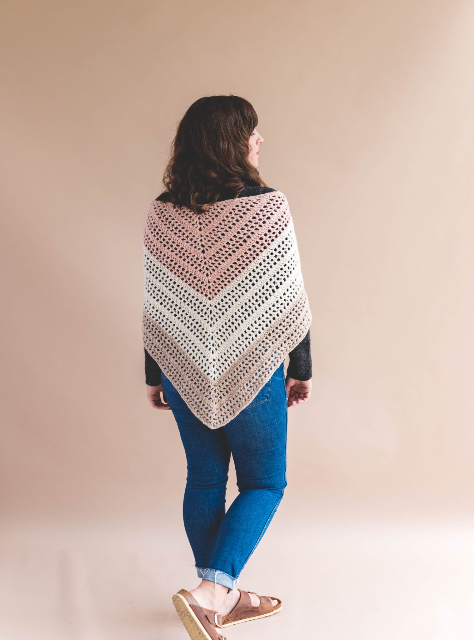 Crochet Elle Convertible Shawl • Sewrella