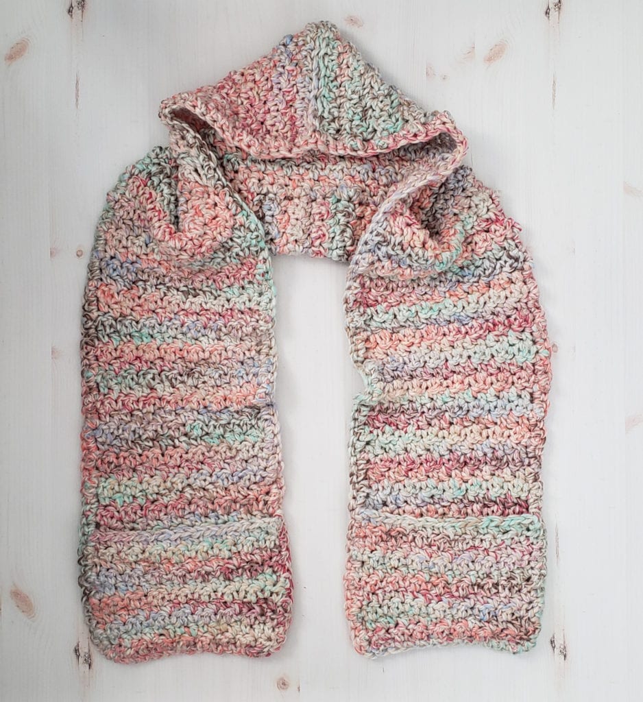 Crochet Storybook Hood + Pocket Scarf • Sewrella