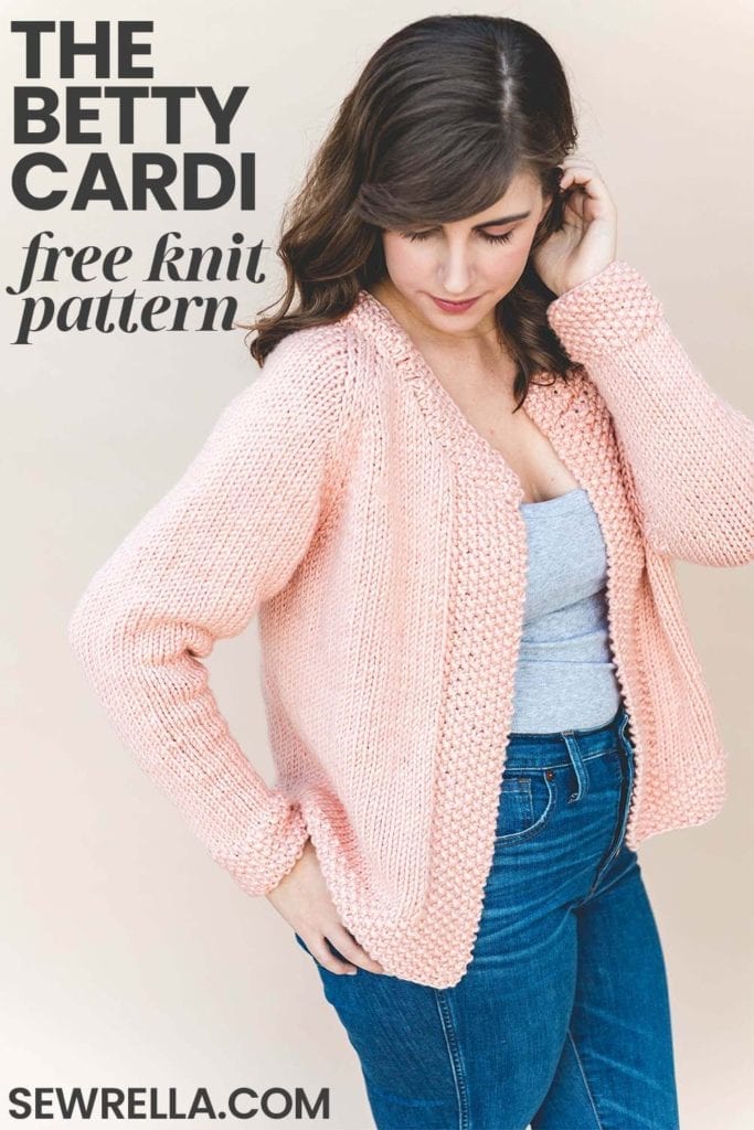 Knit Betty Cardigan • Sewrella