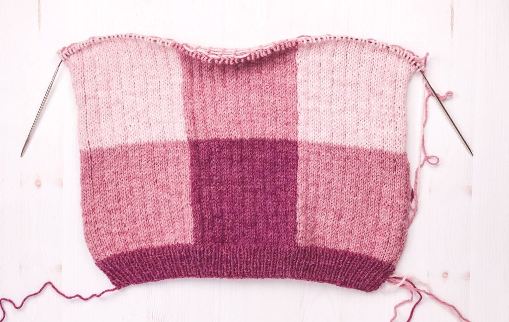 Knit Gingham Sweater • Sewrella