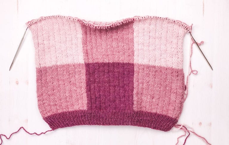 Knit Gingham Sweater • Sewrella