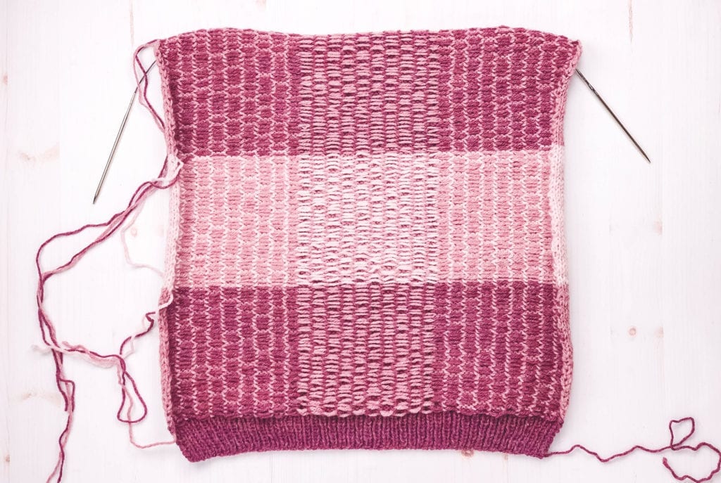 Knit Gingham Sweater • Sewrella