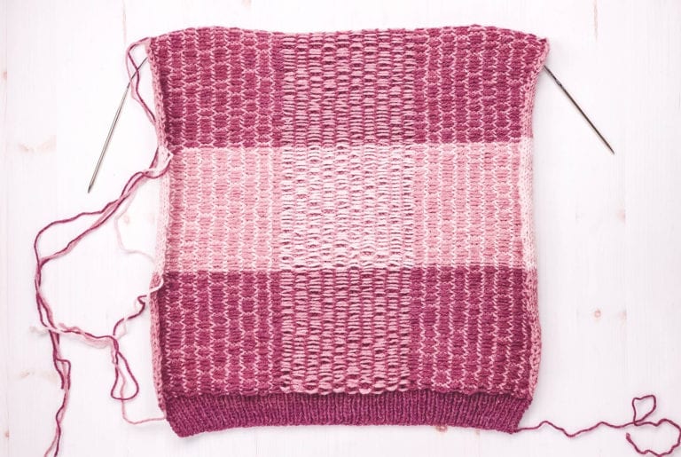 Knit Gingham Sweater • Sewrella