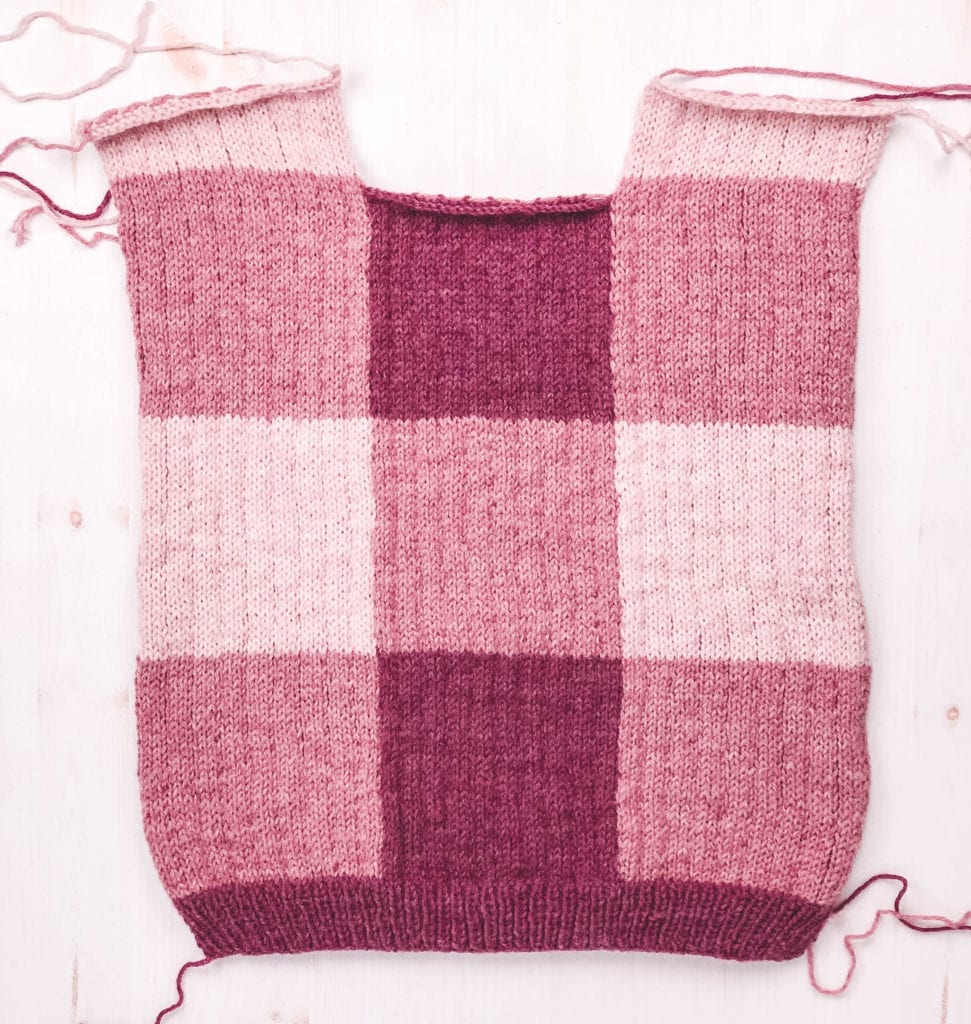 Knit Gingham Sweater • Sewrella