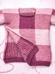 Knit Gingham Sweater • Sewrella