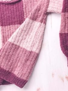 Knit Gingham Sweater • Sewrella