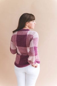 Knit Gingham Sweater • Sewrella