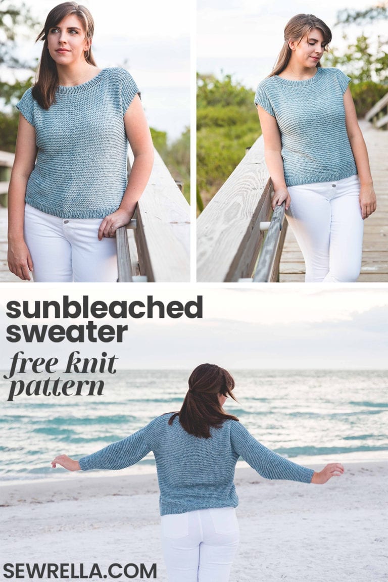 Knit Sunbleached Sweater • Sewrella