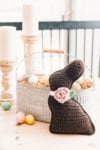 Crochet Chocolate Bunny - Easter Project - free pattern