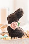 Crochet Chocolate Bunny - Easter Project - free pattern