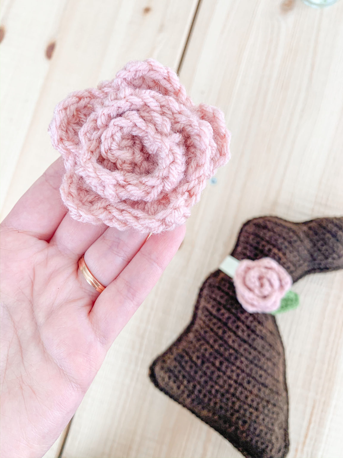 Crochet Chocolate Bunny - Easter Project - free pattern